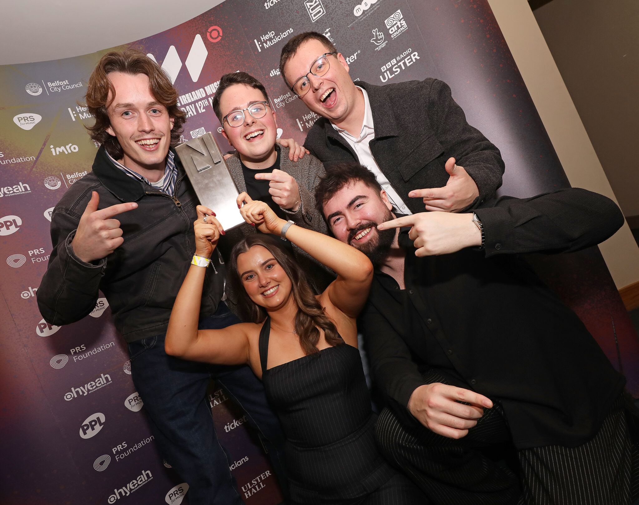 RÓIS At The Double At The 2025 Northern Ireland Music Prize - Chordblossom